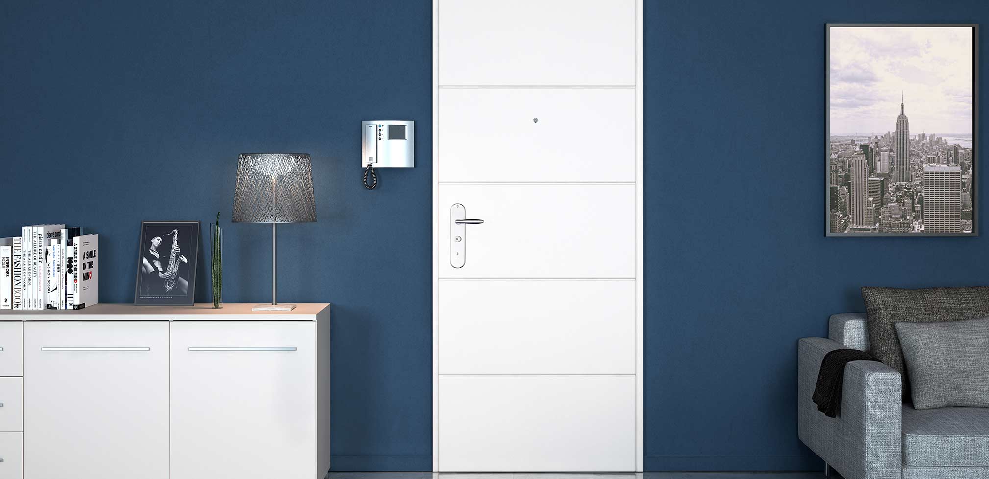 Porte blindée Fichet d’appartement- Point Fort Fichet 77 Seine-et-Marne